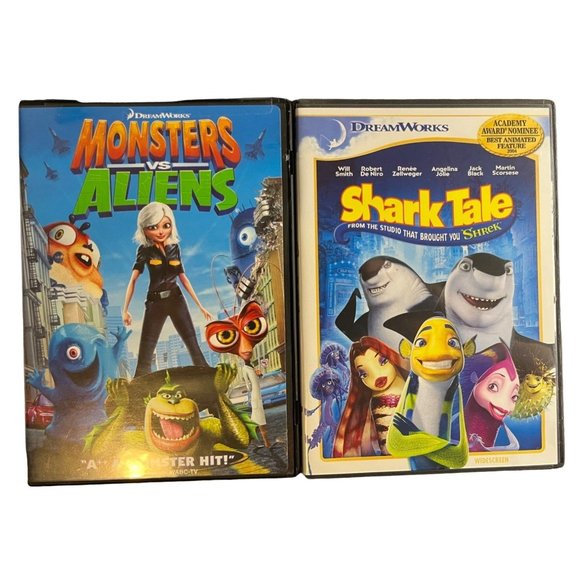 Dreamworks | Media | Dreamworks Movies 2 Pack Monsters Vs Aliens And ...